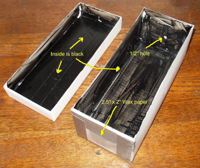 How to make a pinhole camera. Learn how your eyes work.